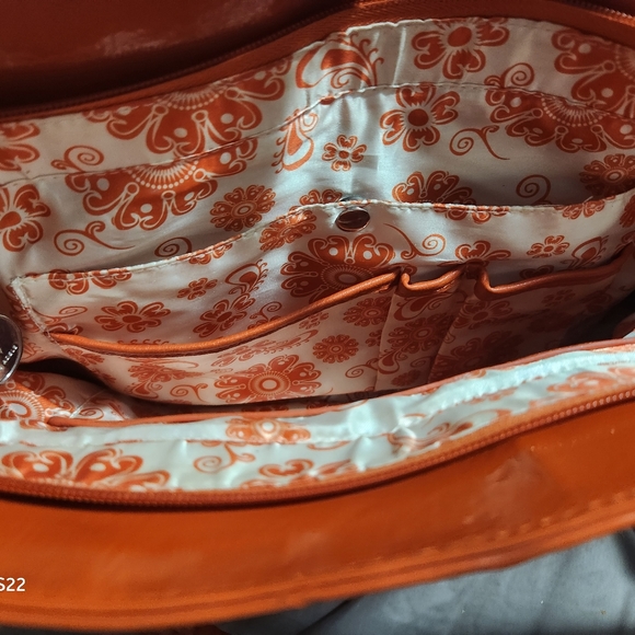 Grace Adele | Bags | Large Grace Adell Orange Purse | Poshmark